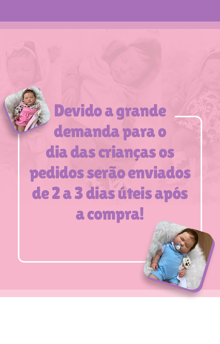 Lanny Baby - Bebê Reborn / Todo o site em até 10x sem juros